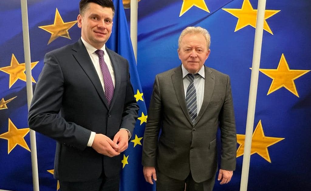 Vice-Marshal Łukasz Smółka meets European Agriculture Commissioner ... Vice-Marshal Łukasz Smółka meets European Agriculture Commissioner ...